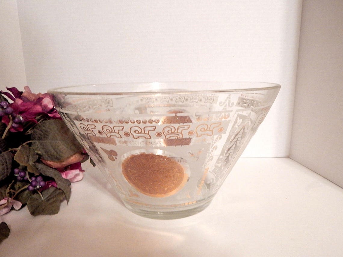 Punch Egg Nog Grog Bowl Snack or Salad Glass Serving Dish - Etsy