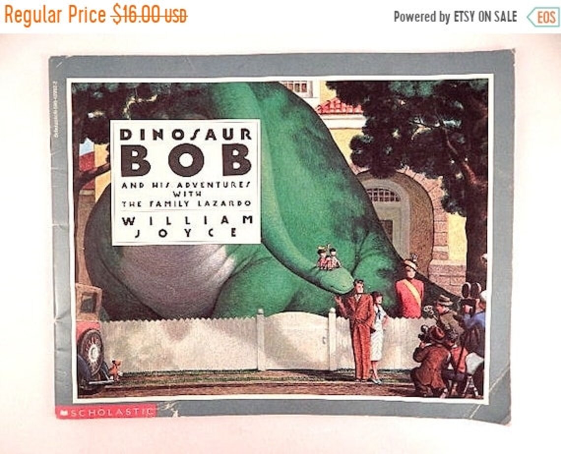 Dinosaur Bob Lazardo Adventures Animal Picture Storybook | Etsy