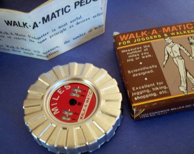Walking Meter Walk-a-matic for Joggers and Walkers Vintage Chadwick ...