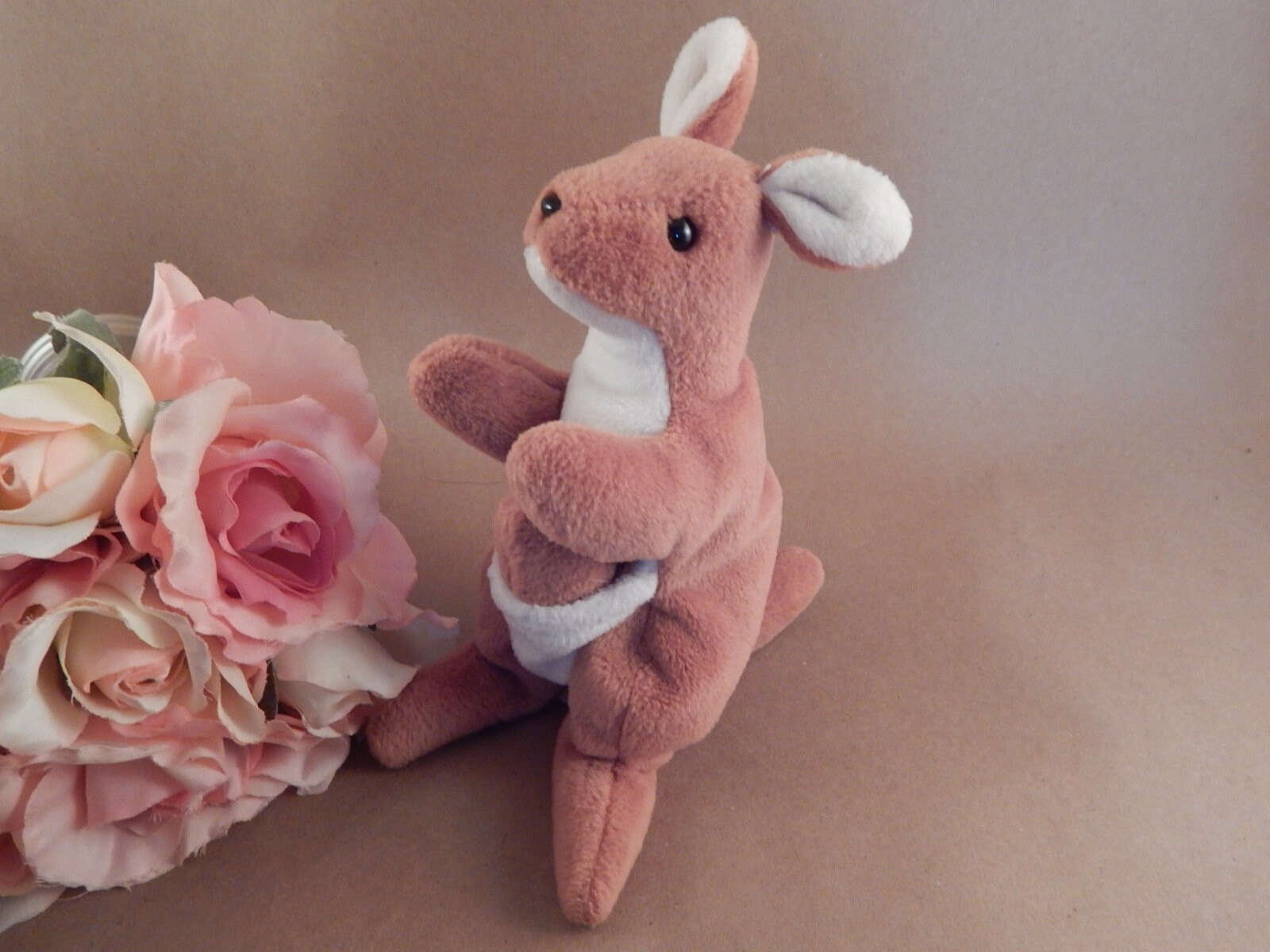 Kangaroo and Baby Stuffed Plush Animal TY Beanie Babies | Etsy