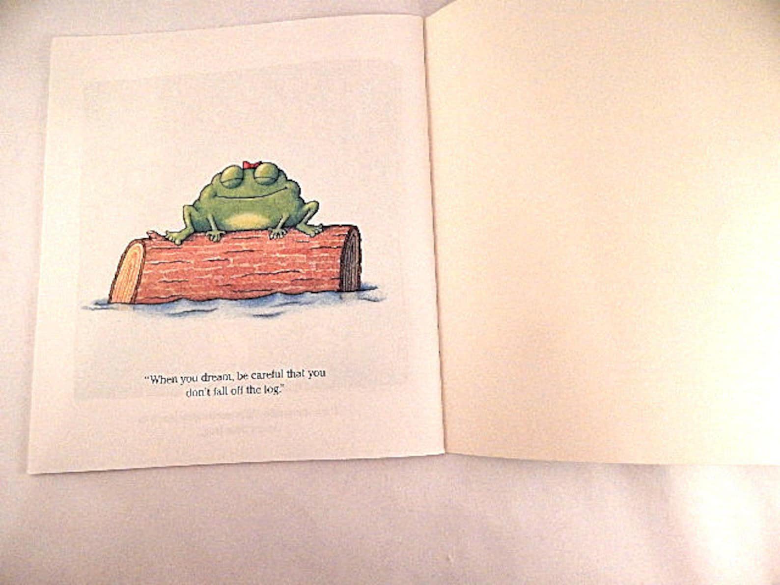 Green Wilma Children's Picture Book Frog Animal Story by | Etsy
