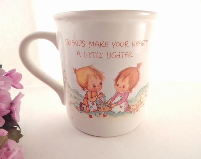 Coffee Mug Friendship Gift Ceramic Cup Vintage Hallmark - Etsy