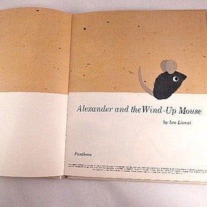 Alexander and the Wind-up Mouse Children's Picture Story Book Vintage ...