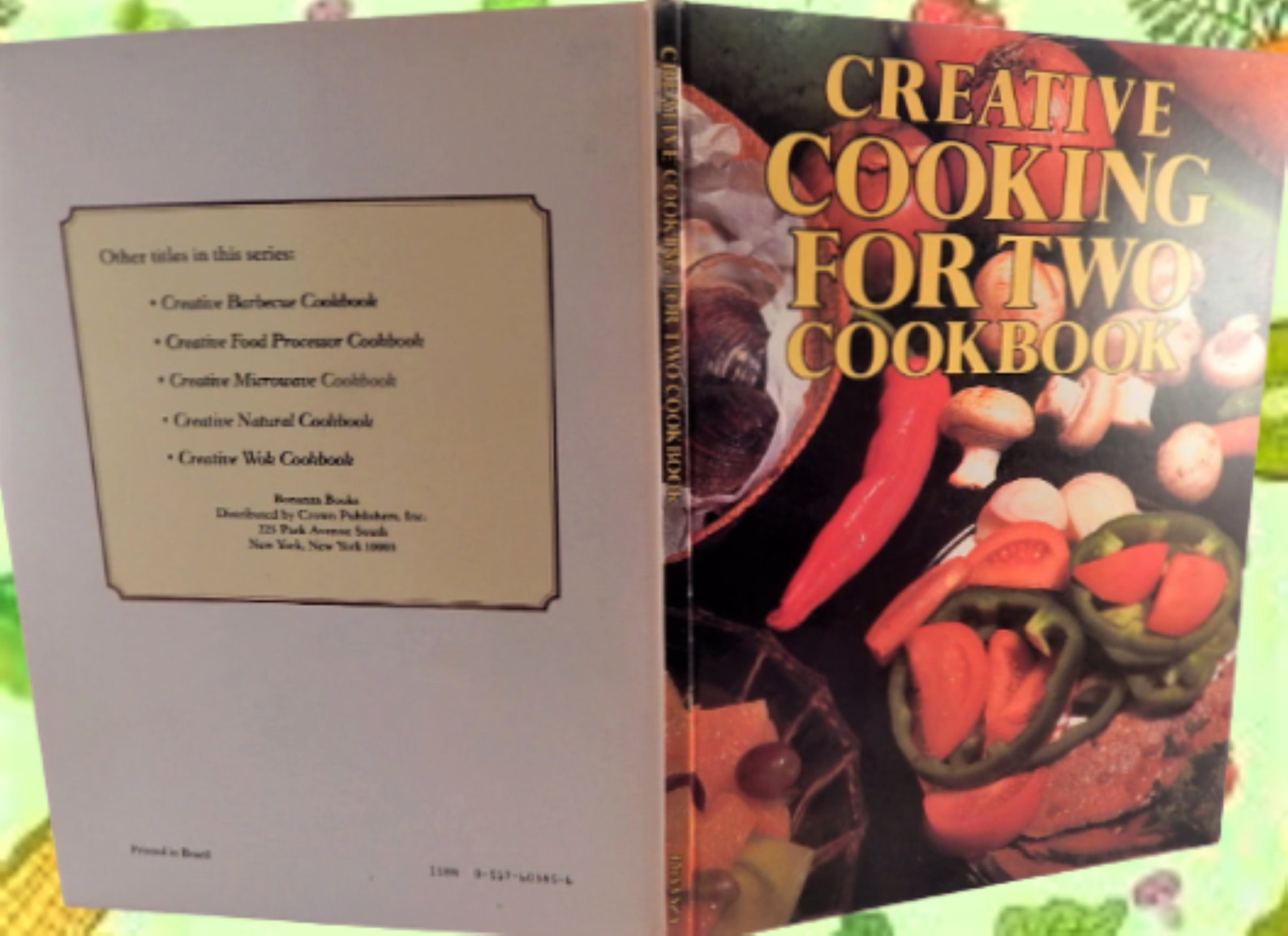 Creative Cooking for Two Cookbook Vintage 1985 Hardcover Color - Etsy