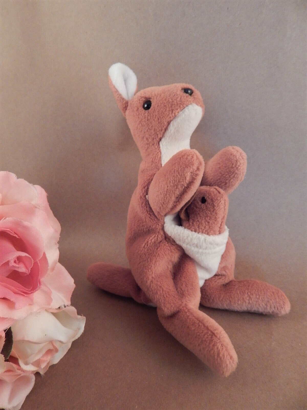 Kangaroo and Baby Stuffed Plush Animal TY Beanie Babies | Etsy