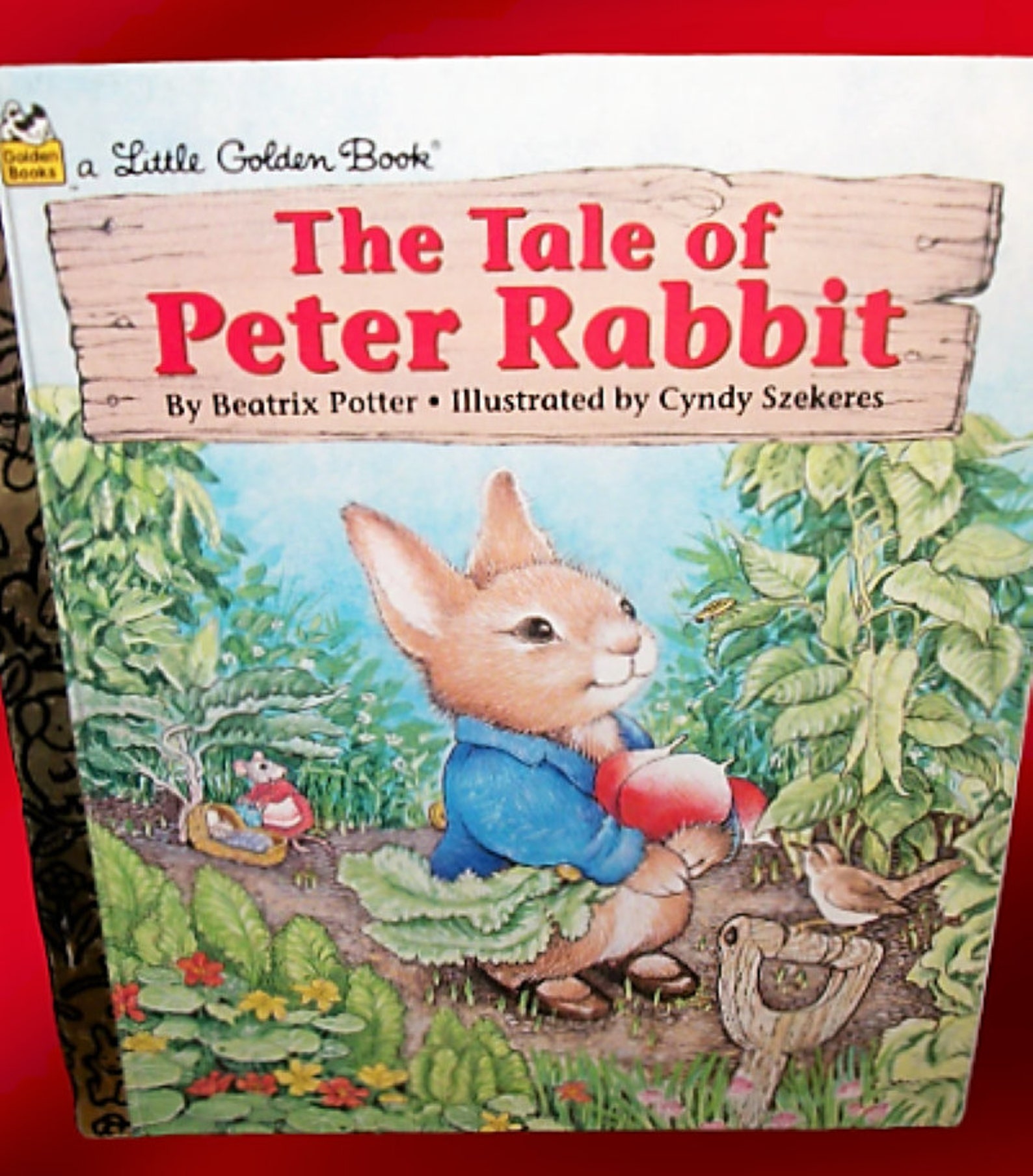Tale of Peter Rabbit Little Golden Book Beatrix Potter - Etsy