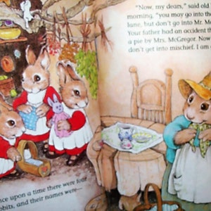 Tale of Peter Rabbit Little Golden Book Beatrix Potter Childrens Book ...