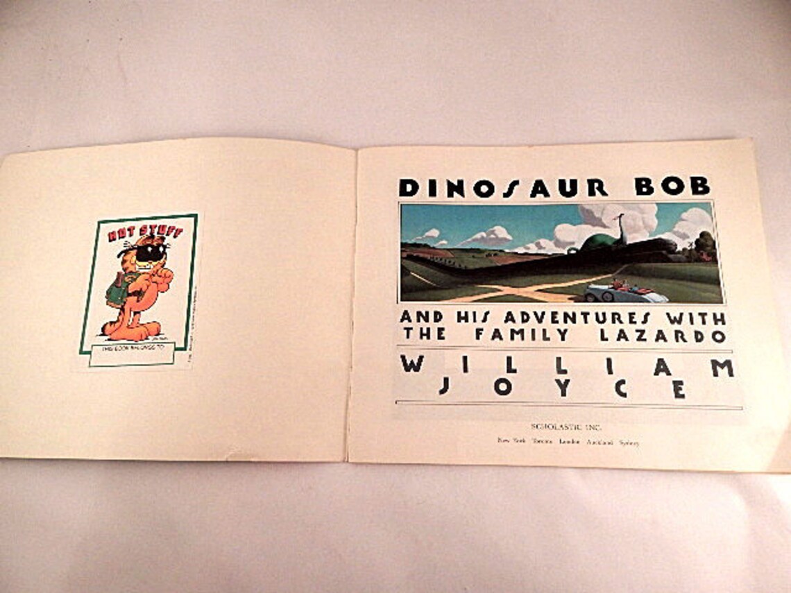 Dinosaur Bob Lazardo Adventures Animal Picture Storybook - Etsy