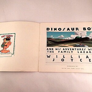 Dinosaur Bob Lazardo Adventures Animal Picture Storybook William Joyce ...
