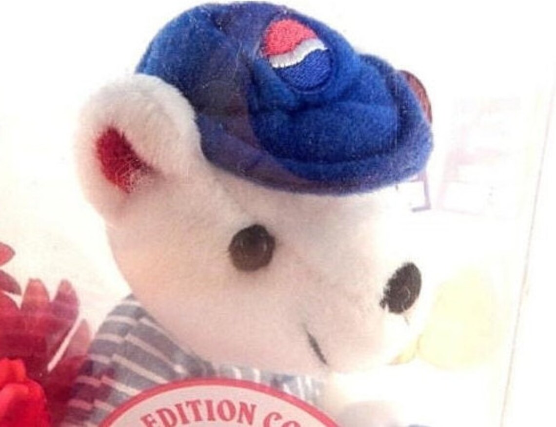 Pepsi Teddy Bear Celebrate the Century Limited Edition Vintage | Etsy