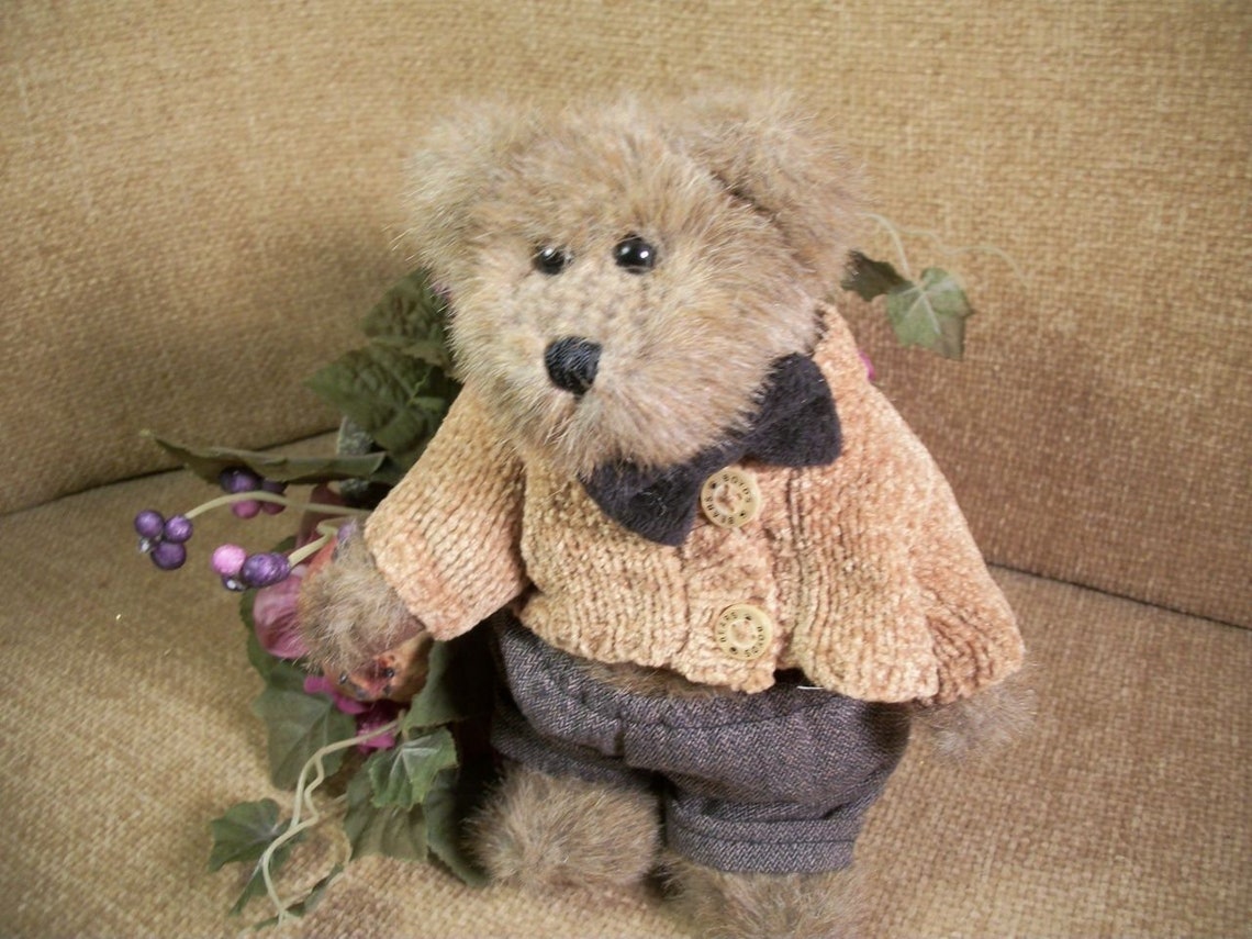 Teddy Bear BOYDS Matthew H Bear 8 Inch Plush Stuffed Animal | Etsy