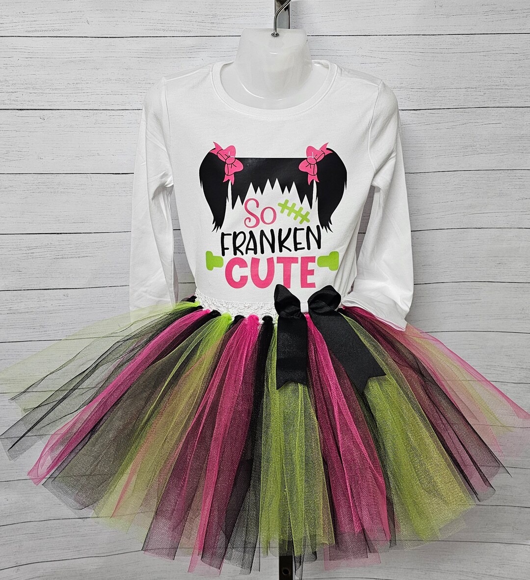 So Franken Cute Halloween Costume Outfit Frankenstein Monster Costume ...