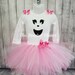 Cute Ghost Halloween Tutu Skirt and Shirt Long Sleeve Bodysuit Newborn ...