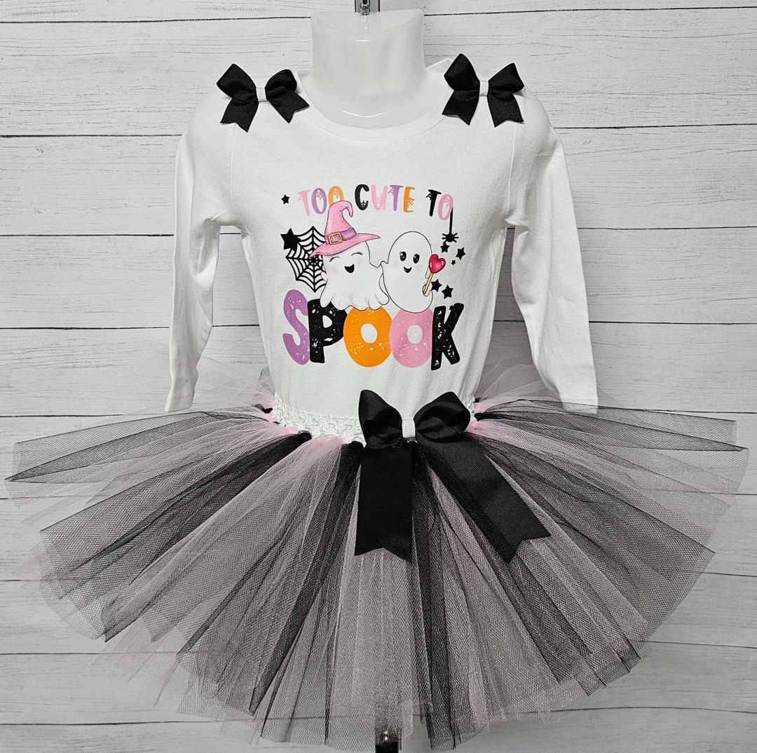 Cute Ghost Costume Too Cute to Spook Costume Ghost Outfit Halloween ...
