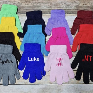 Personalized Gloves - Etsy
