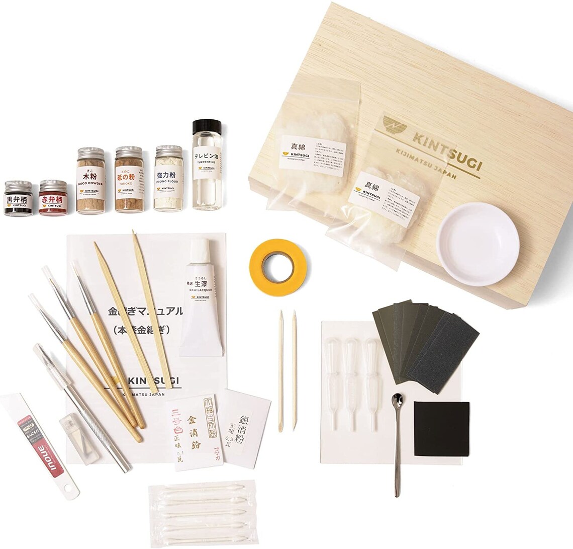 Kintsugi Kit for Beginners Intermediates TSUGUKIT - Etsy