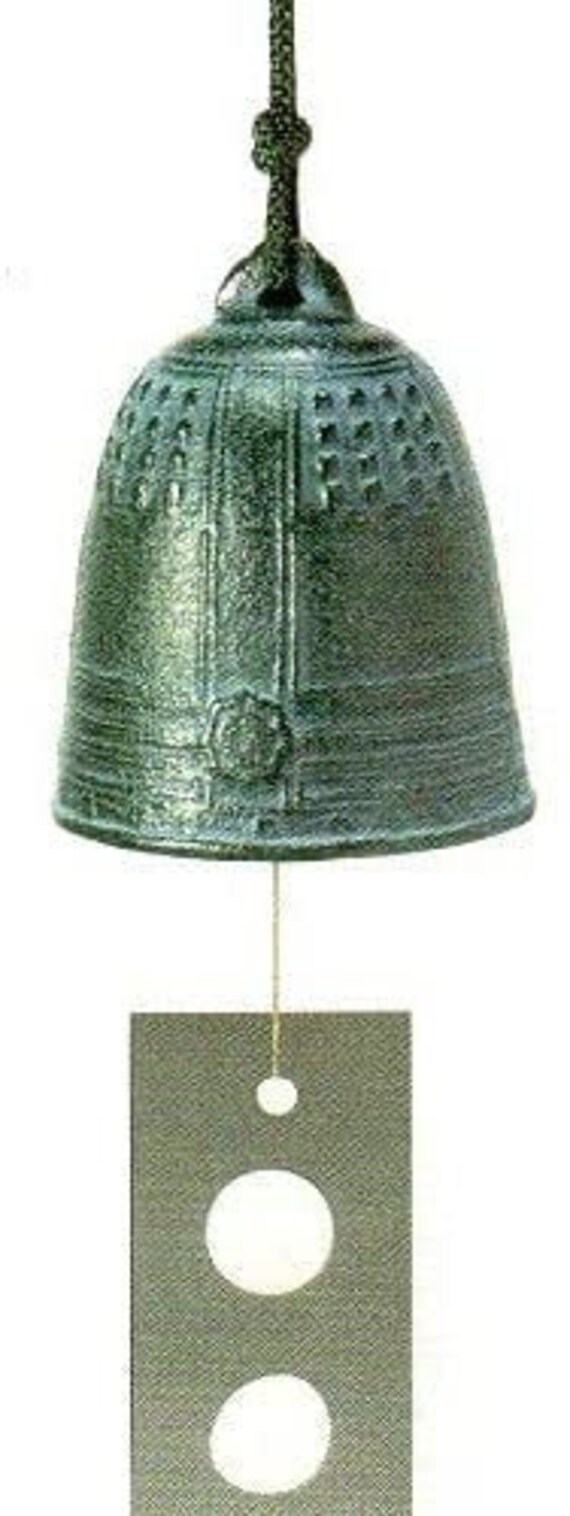 Home Décor Bells From Japan Iwachu Nanbu Iron Furin Wind Bell Buddhist ...