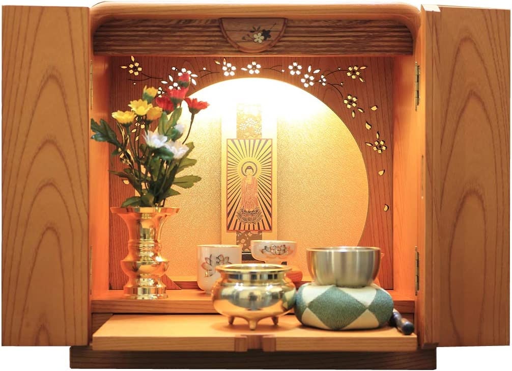 From Japan Japanese Butsudan Buddhist Altar Full Set Compact - Etsy