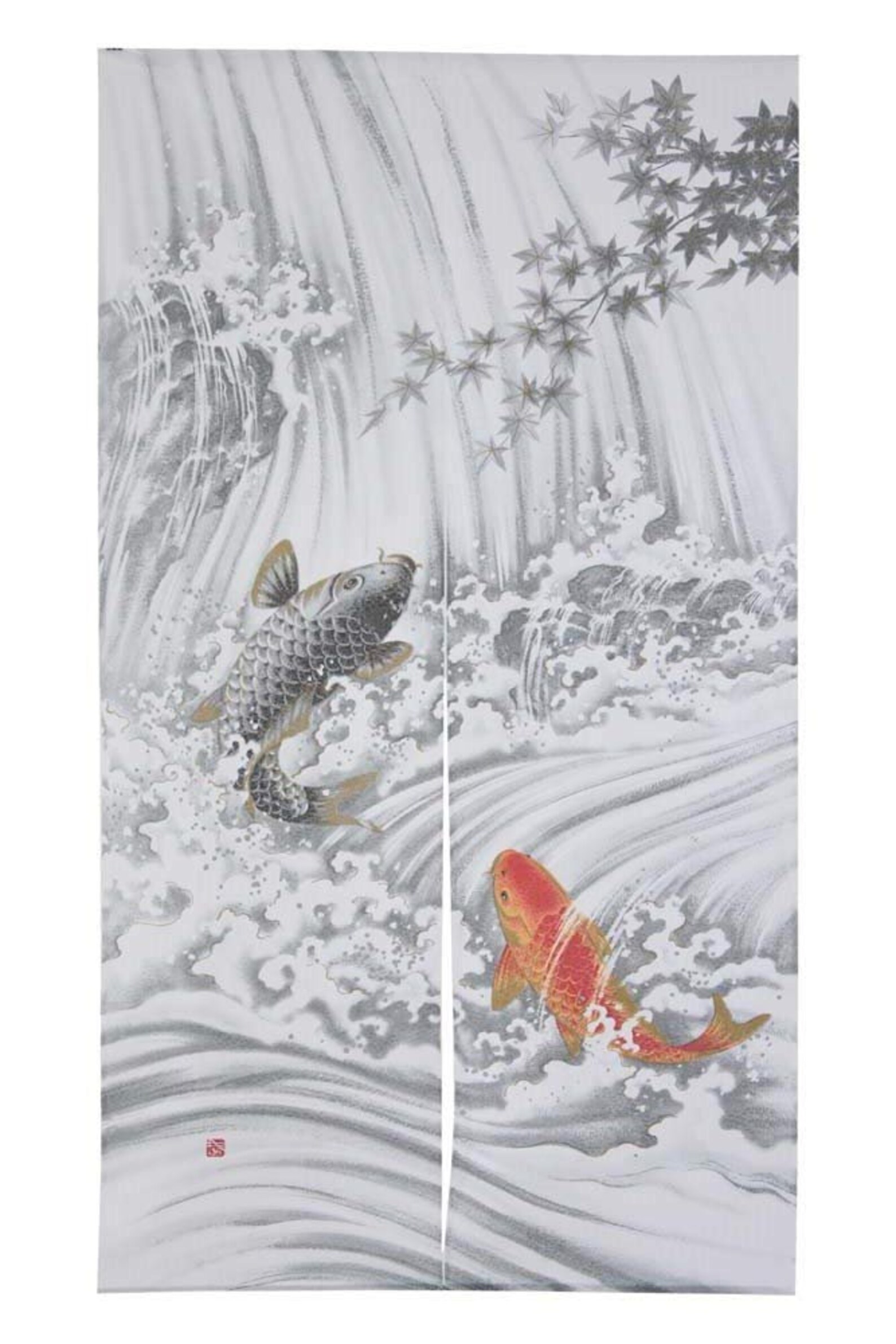 From Japan Noren Tapestry Koi Fish - Etsy