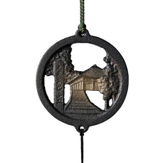Home Décor Bells From Japan Iwachu Nanbu Iron Furin Wind Bell Buddhist ...