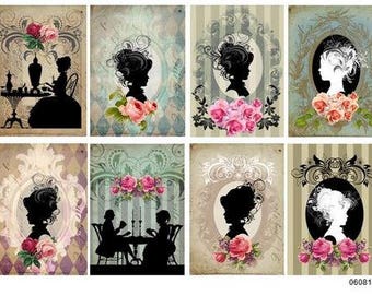 Victorian Decals | Etsy