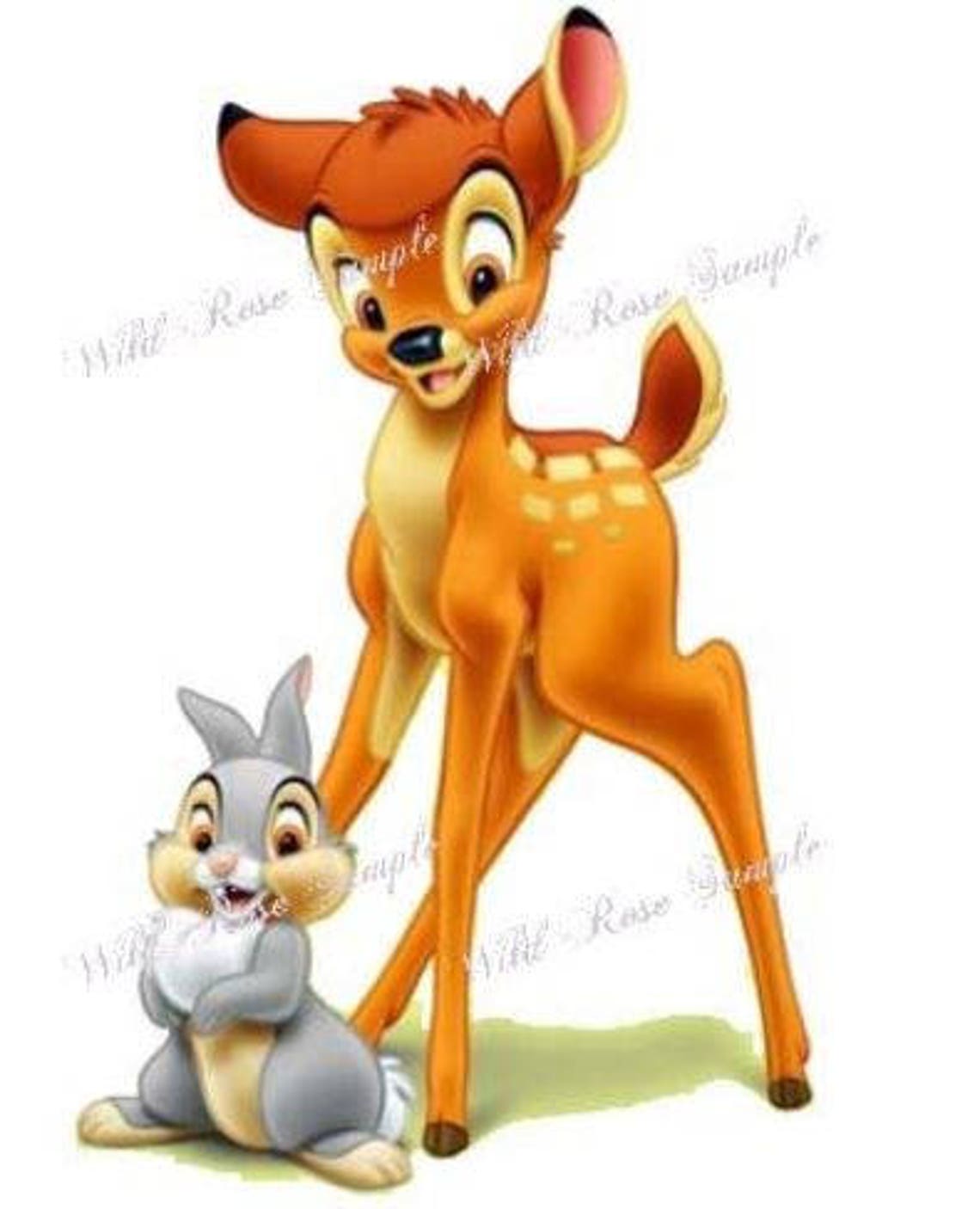 Vintage Adorable Bambi Shabby Decals ~PLUS 2 XL Furniture Size~ - Etsy