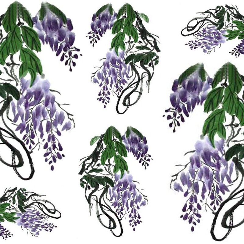 Wisteria Template - Etsy