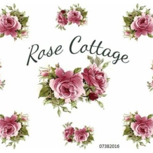 XL Rose Cottage Sign Shabby Waterslide Decals furniture Size - Etsy