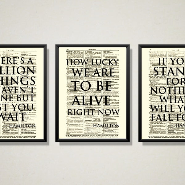 Hamilton Room Decor - Etsy