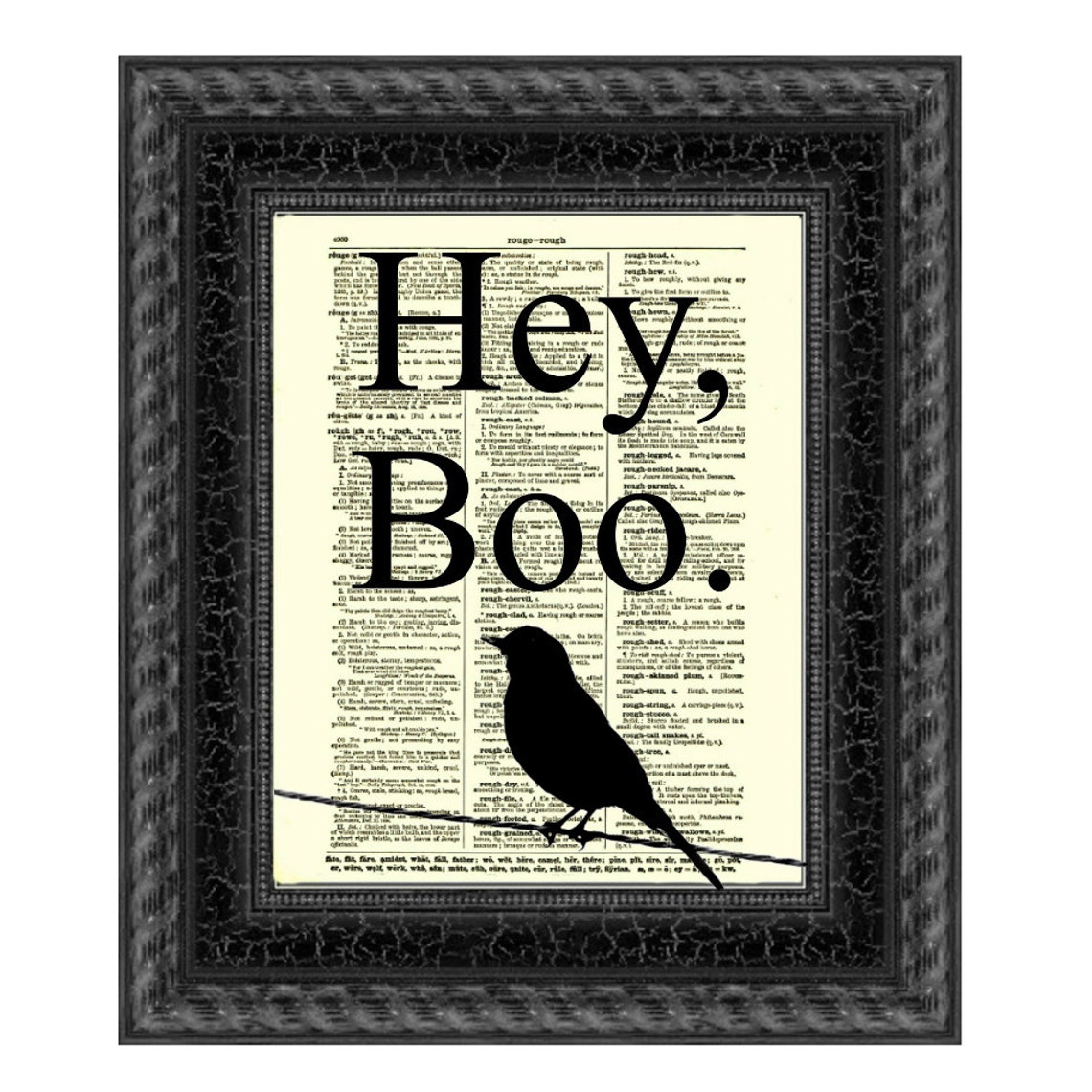 To Kill a Mockingbird, Scout Finch Boo Radley Quote Book Lover Gift ...