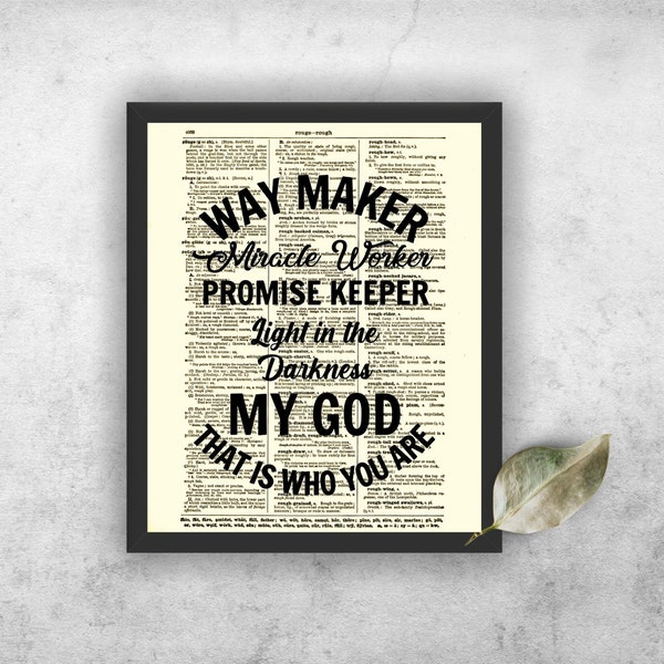 Way Maker Sign - Etsy