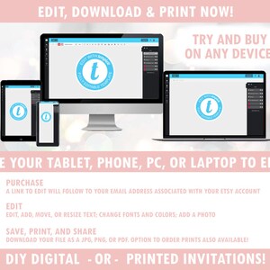 Pink Leopard / Cheetah Birthday Party Invitation With Photo (digital ...