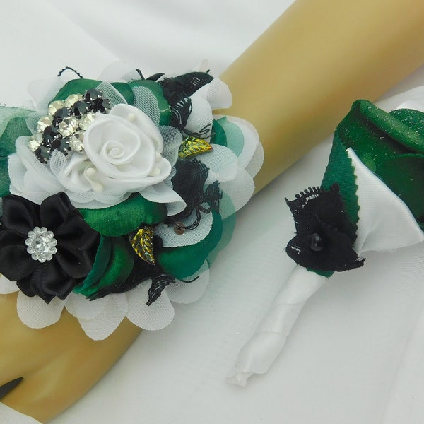 Silk Flower Corsage - Etsy