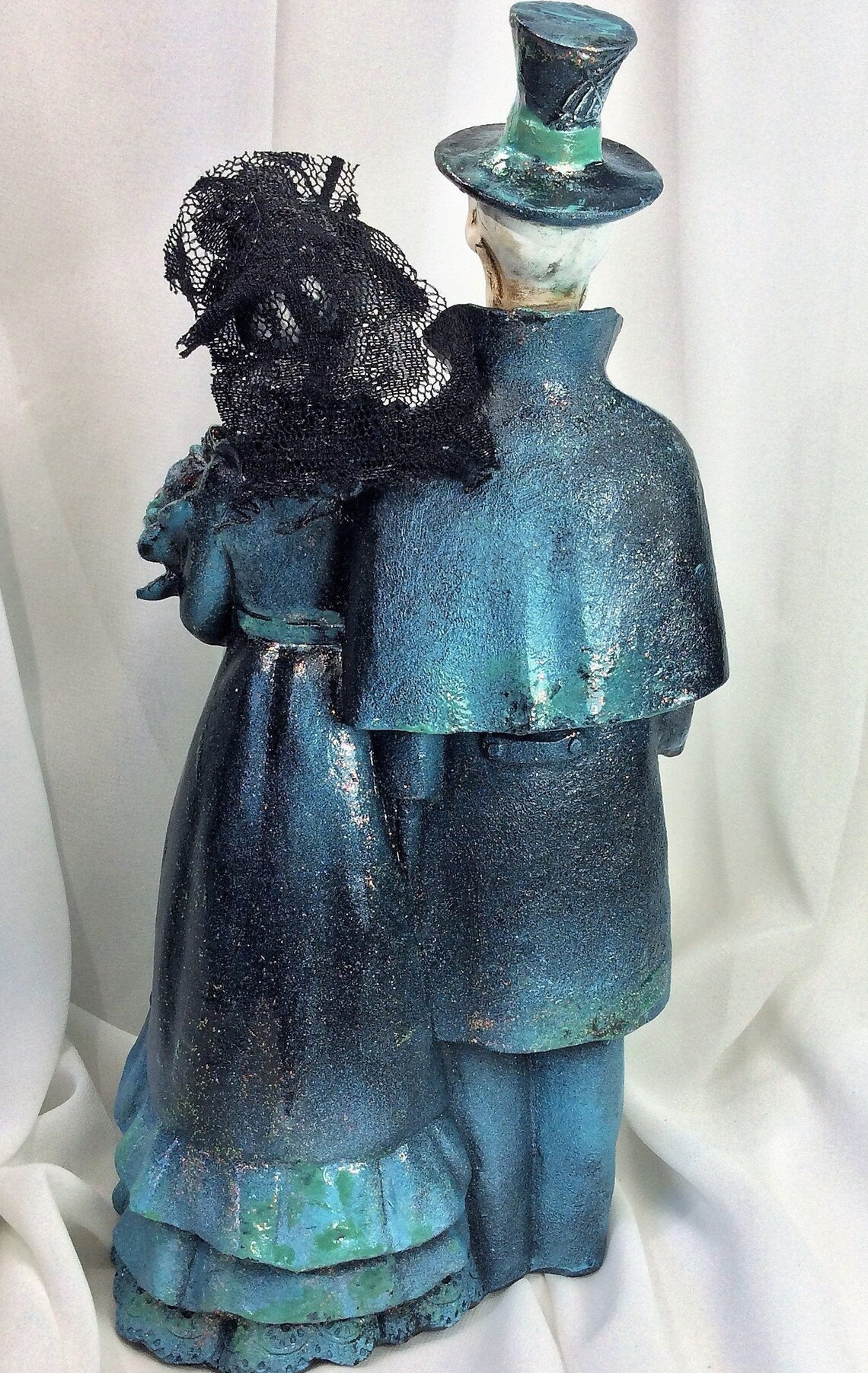 Gothic Wedding Decor Skeleton Decor Wedding Topper Cake Bride-groom ...