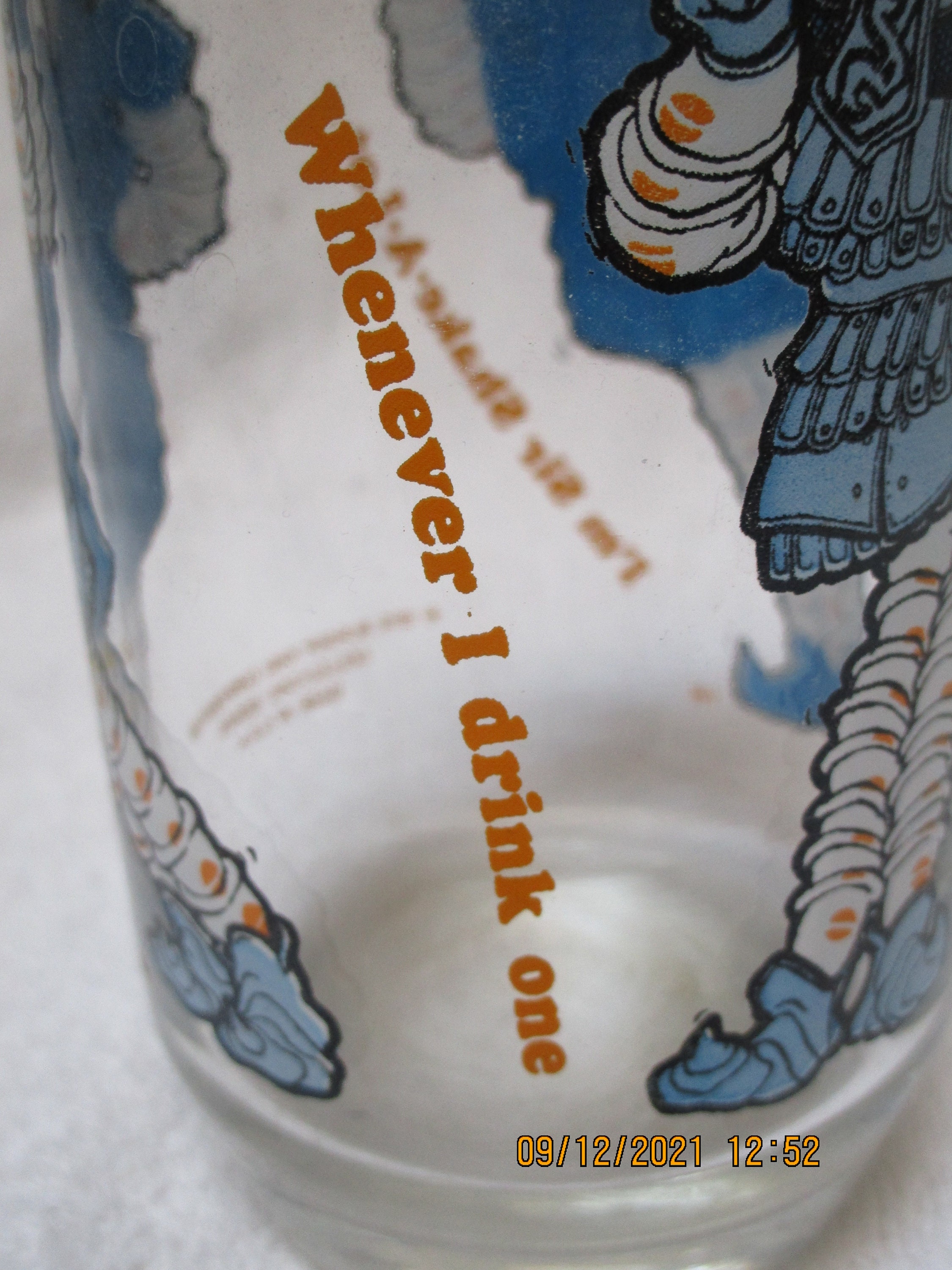 Sir Shakes a Lot Burger King 70s Drinking Glass Fast Food - Etsy