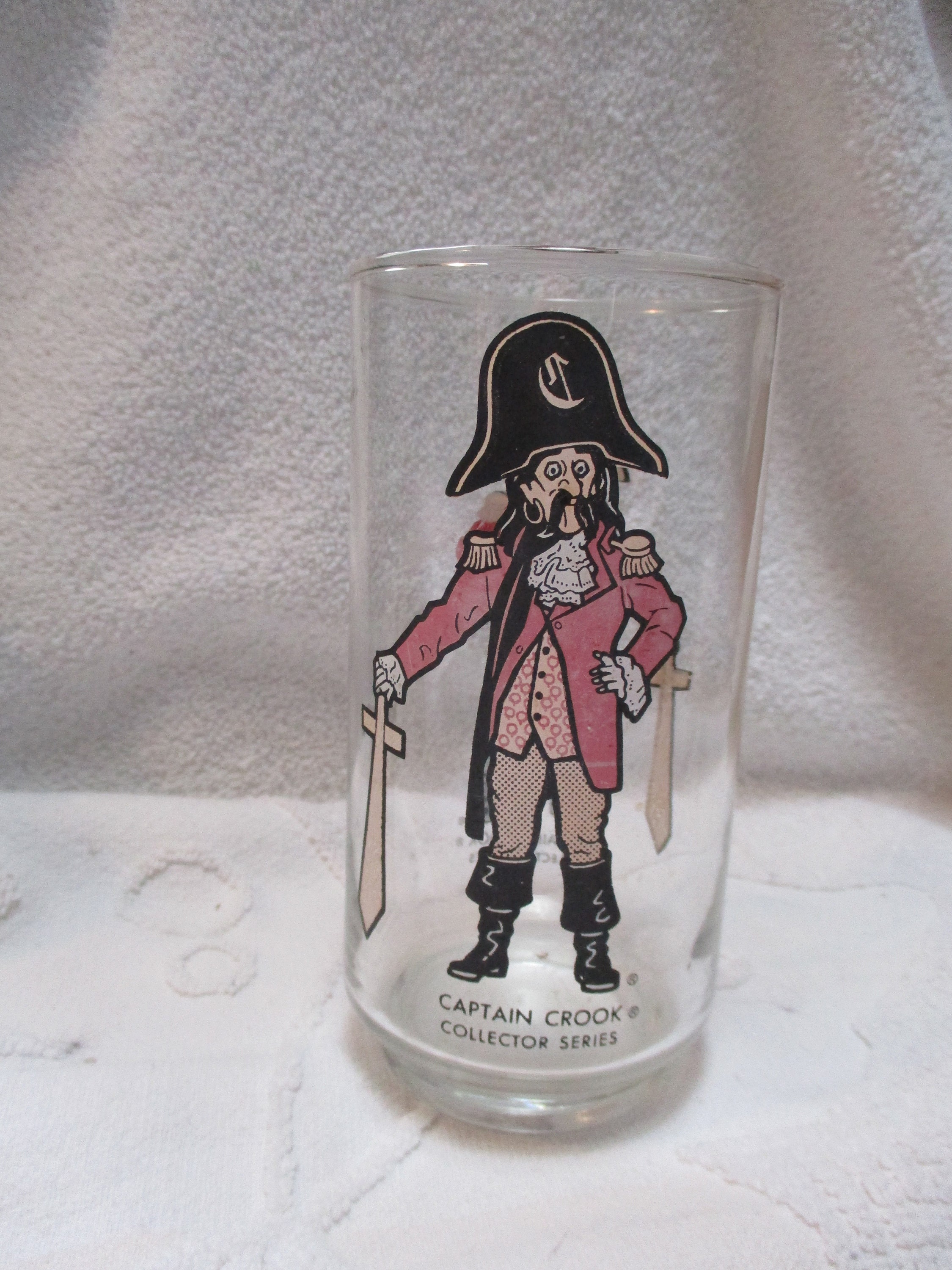 Mcdonalds Collector Series Captain Crook Glass 1977 - Etsy