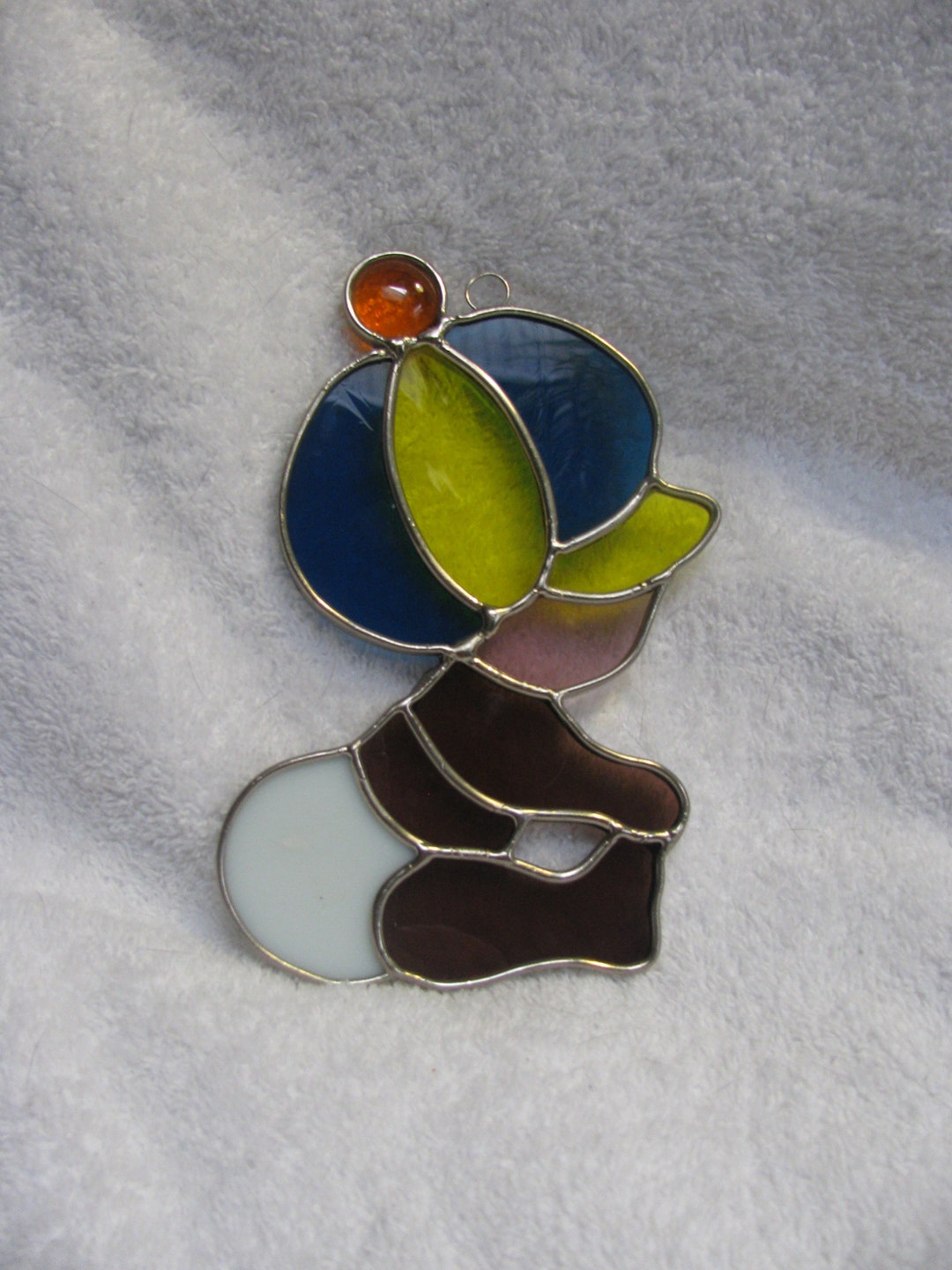 Stained Glass Baby Boy Made in Vancouver, Canada. - Etsy