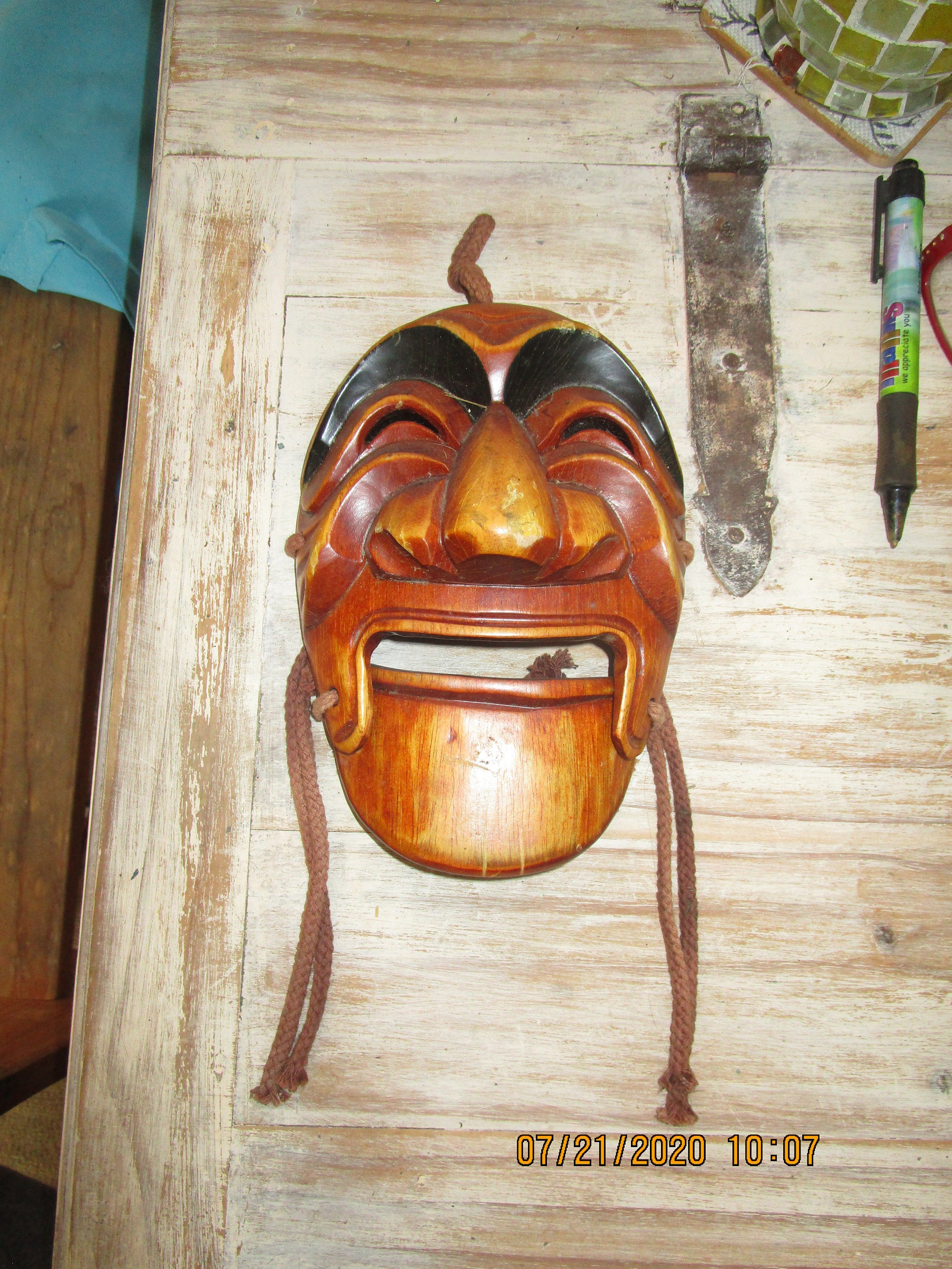 9 Korean Folk Mask Hahoe Mask Hahoetal Character | Etsy Australia