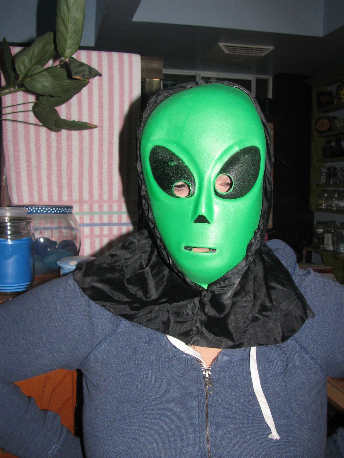 Vintage Alien Mask Super Scary - Etsy