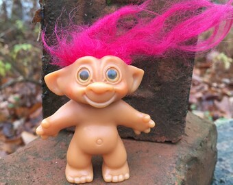 Pink Hair Troll - Etsy