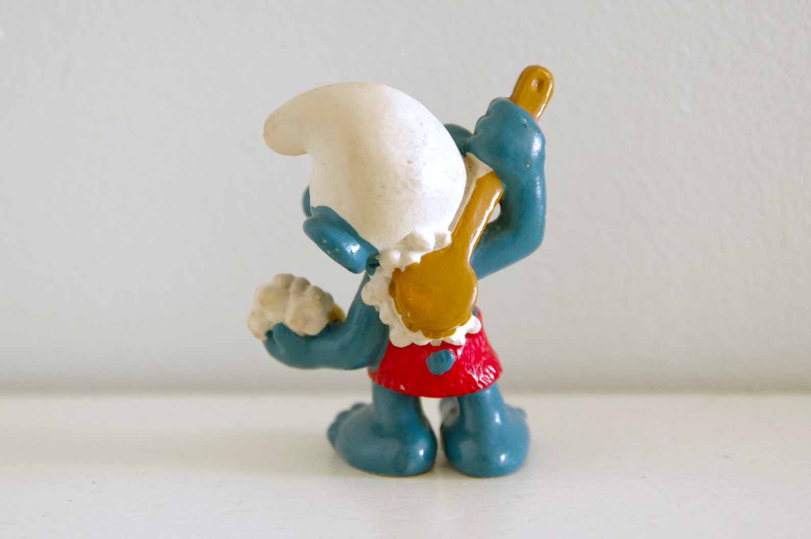 1970s Schleich Peyo Smurf Figurines: Shower Smurf Smurfette | Etsy