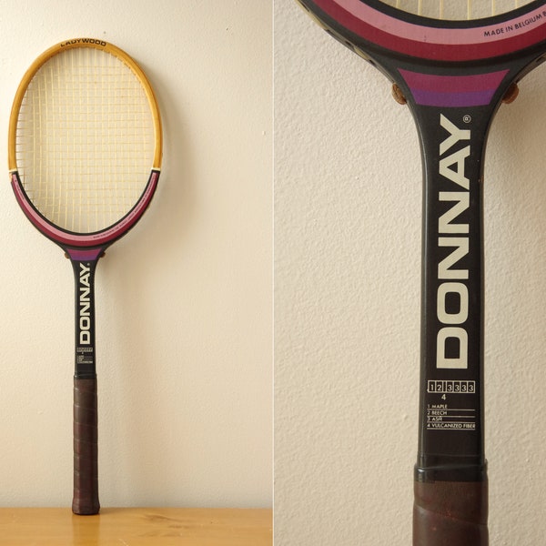 Wood Tennis Racket - Etsy