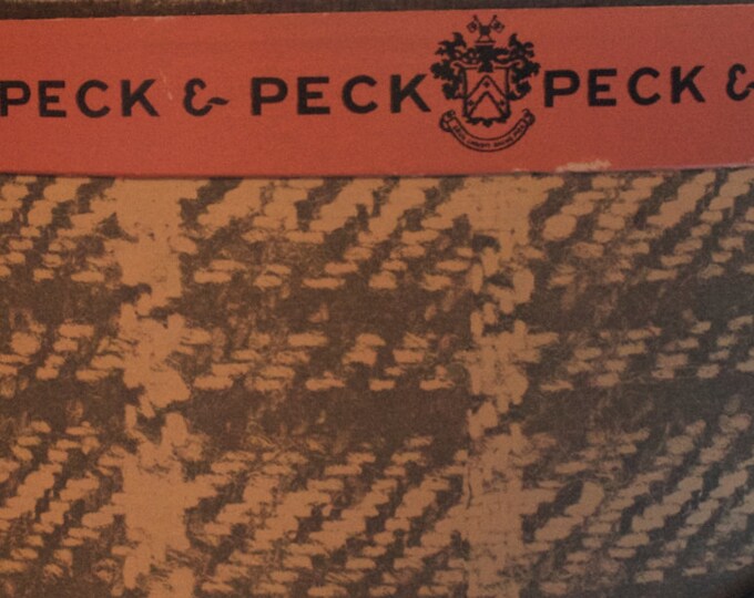 Vintage Peck and Peck Hat Box - Etsy