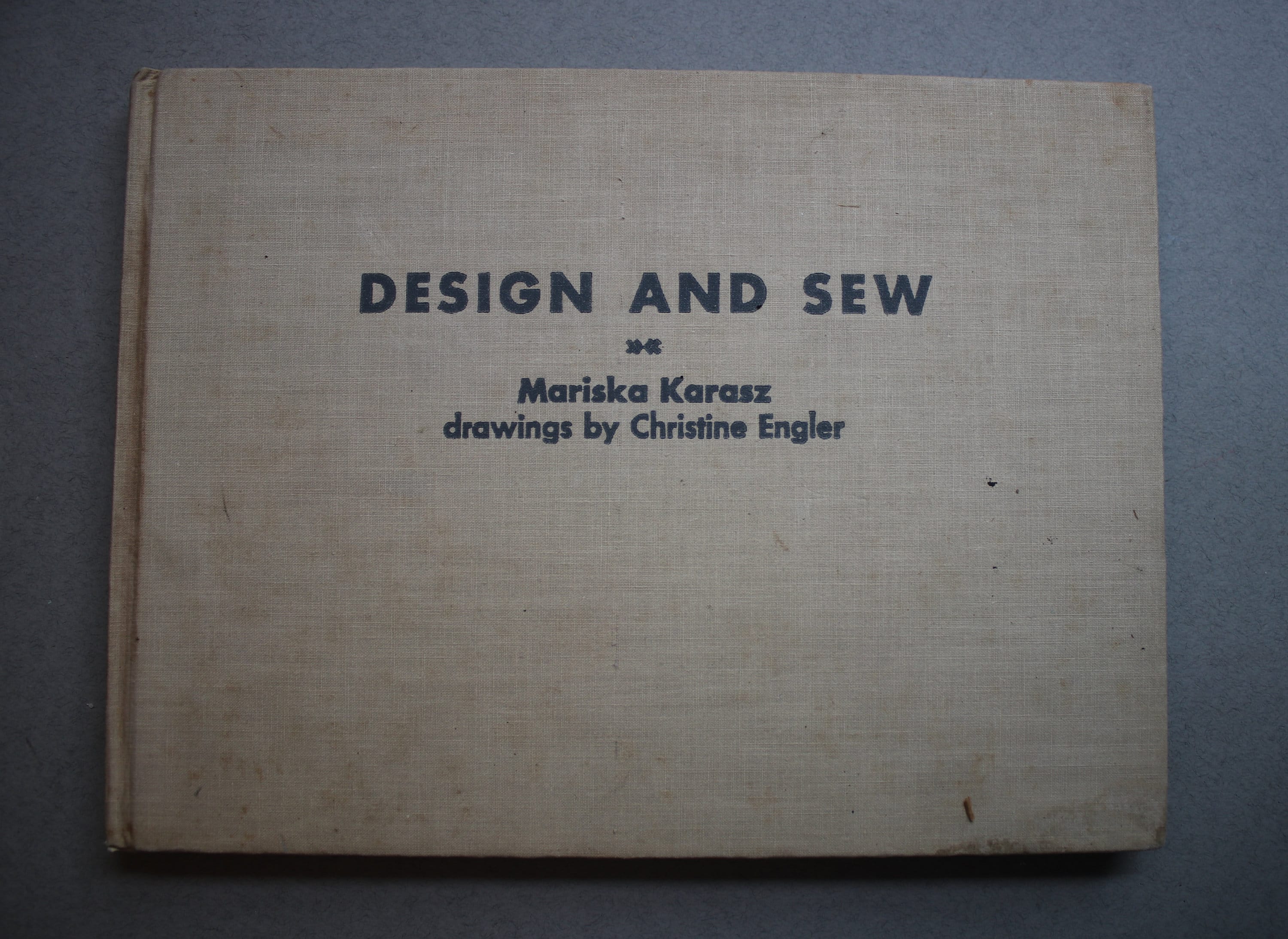 RESERVED FOR P: Design and Sew by Mariska Karasz with Drawings by ...