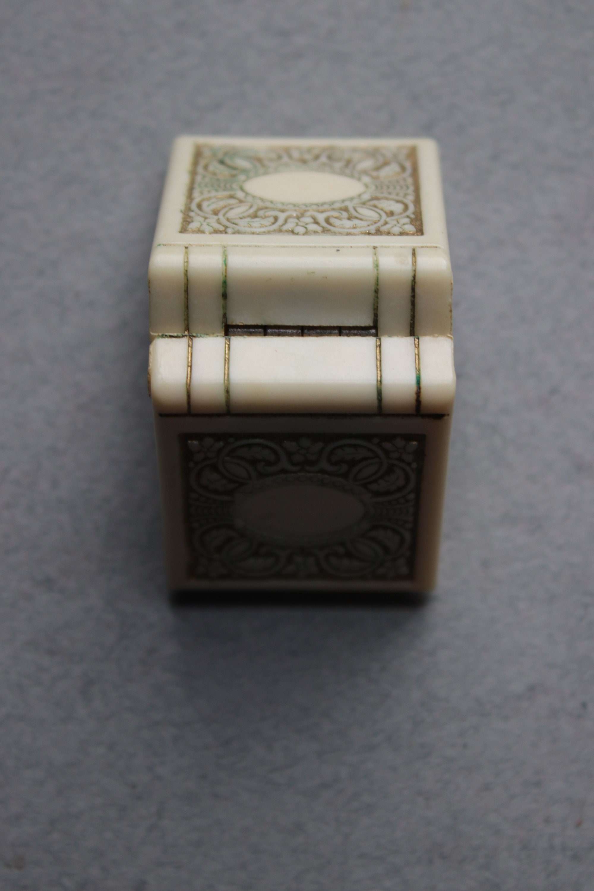 Art Deco Celluloid Ring Box
