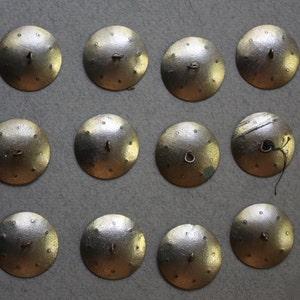 Victorian Era Applied Cut Steel Crescent Moon Metal Buttons - Etsy