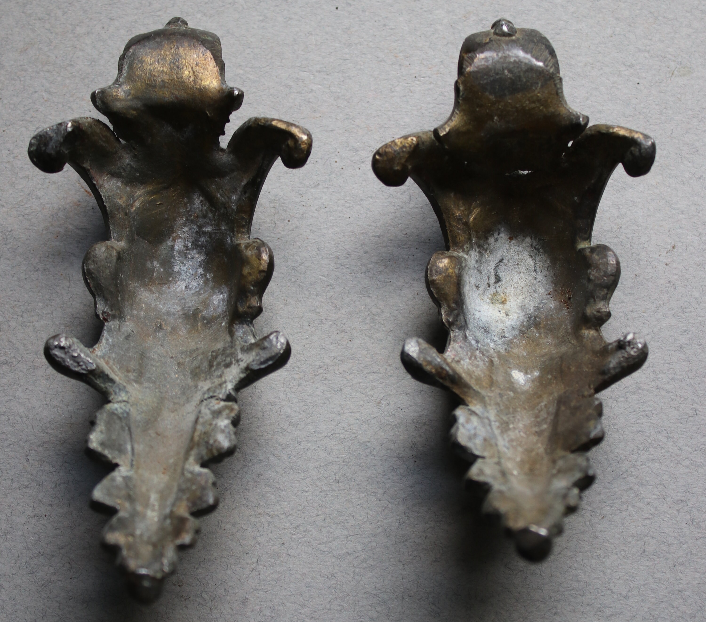 Satyr or Green Man Metal Decorative Hardware