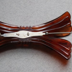 Bakelite Bow Brooch - Etsy