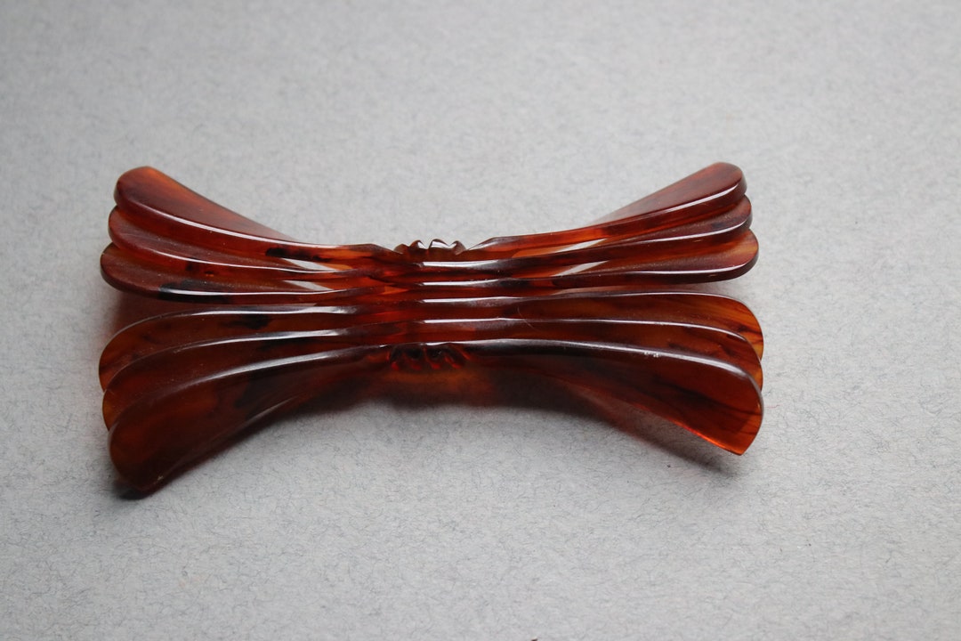 Bakelite Bow Brooch - Etsy