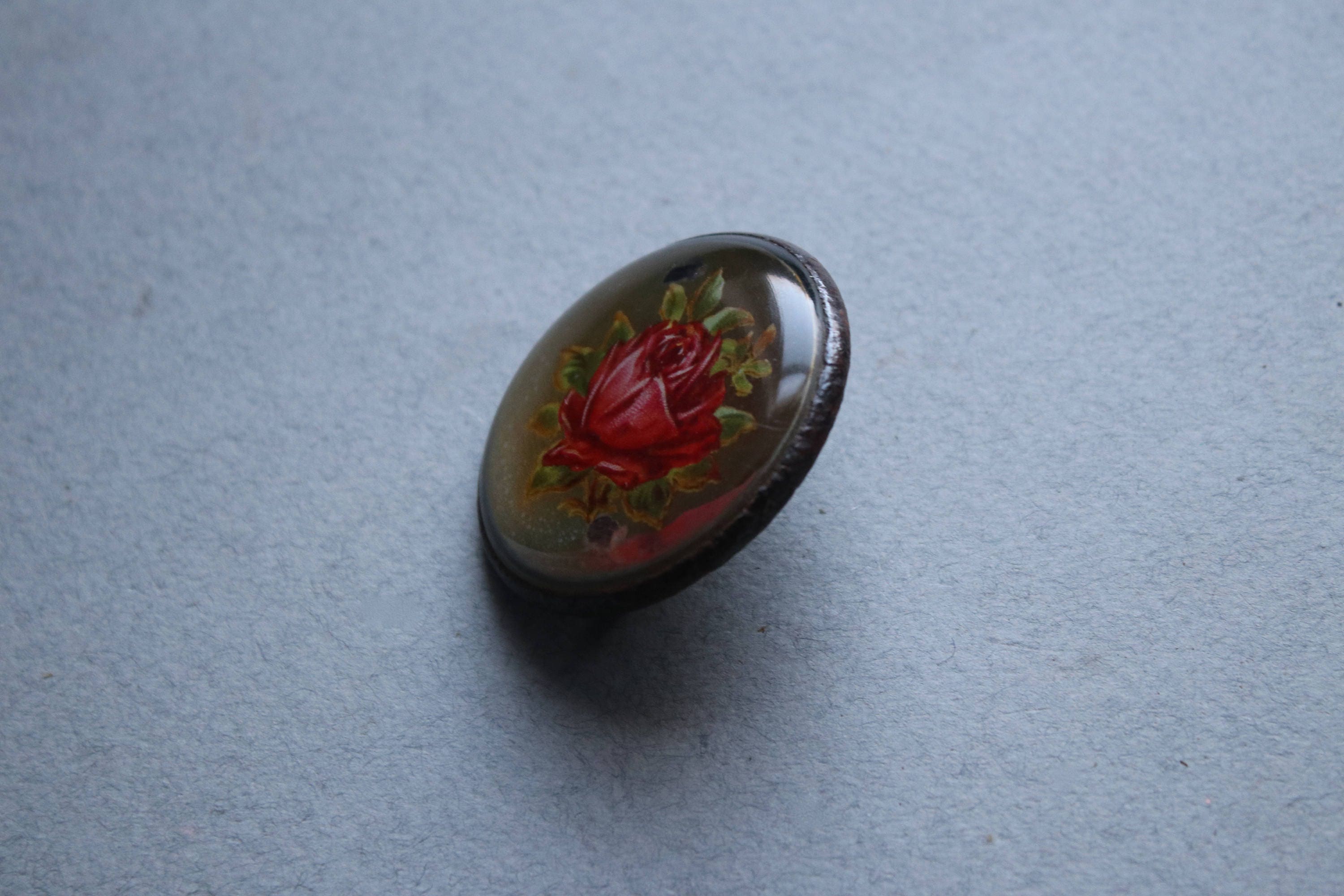 Antique, Victorian, Rose Bridle Rosette